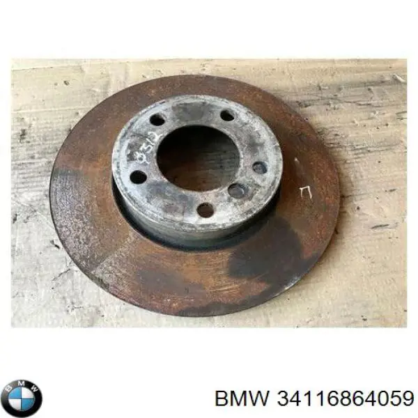 34116864059 BMW ротор гальмівний (310x24)