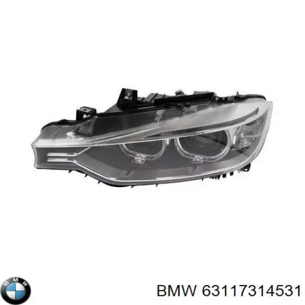63117314531 BMW фара ліва