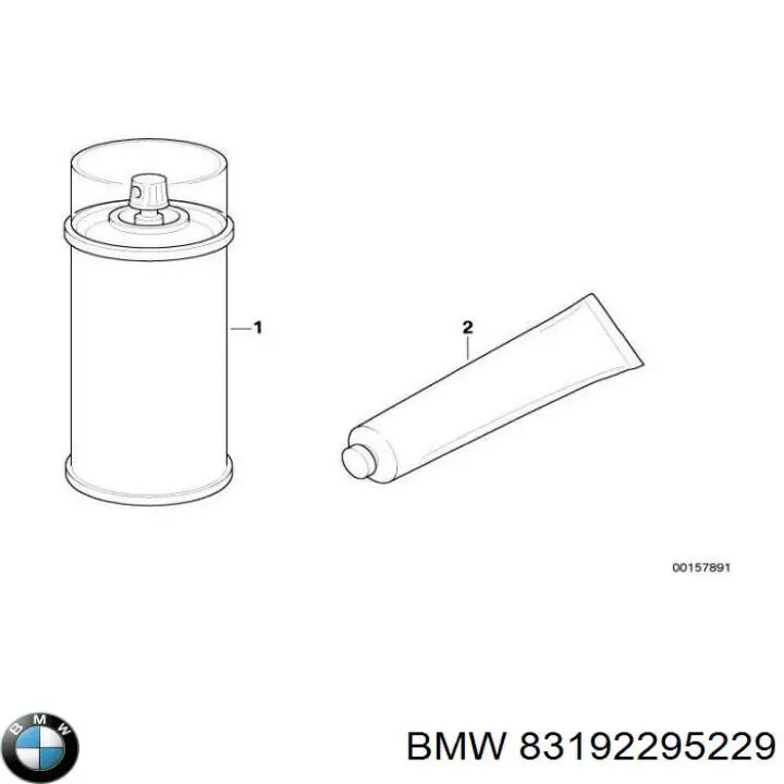 83192295229 BMW мастило для електропроводки Смазка для электропроводки