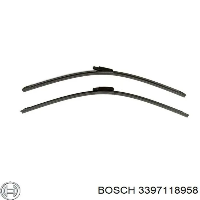 3397118958 Bosch щітка-двірник лобового скла, комплект з 2-х шт.