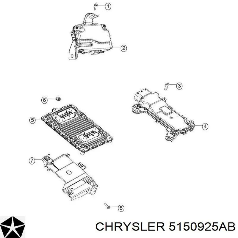 5150925AB Chrysler автозапчастина - купити онлайн в Україні