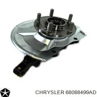 68088499AD Chrysler цапфа - поворотний кулак передній, лівий