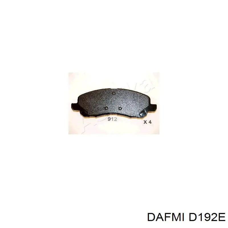 D192E Dafmi колодки передні