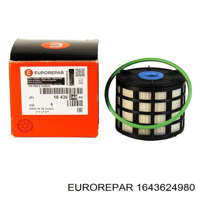 1643624980 Eurorepar фільтр паливний