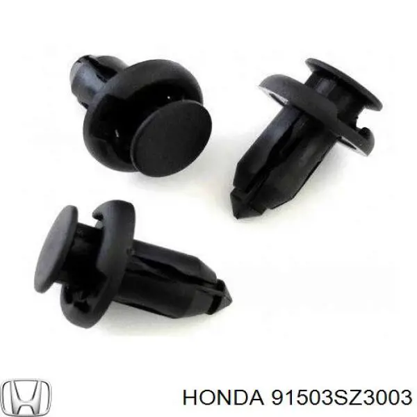 91503SZ3003 Honda пістон (кліп) кріплення бампера заднього - купити ...