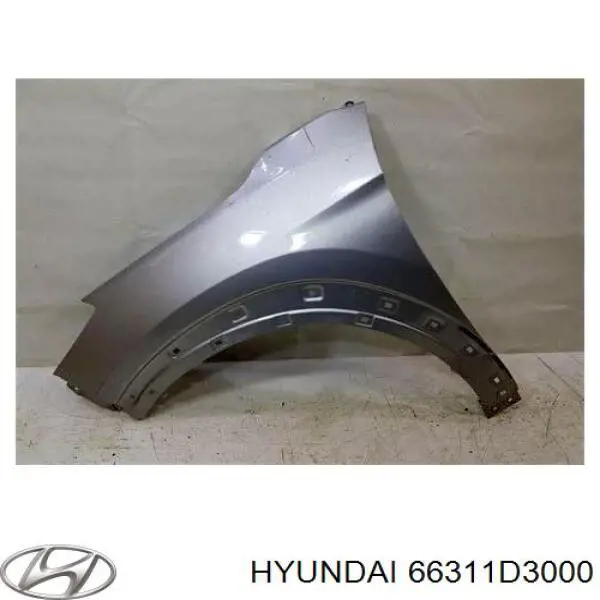 66311D3000 Hyundai/Kia крило переднє ліве - купити онлайн в Україні
