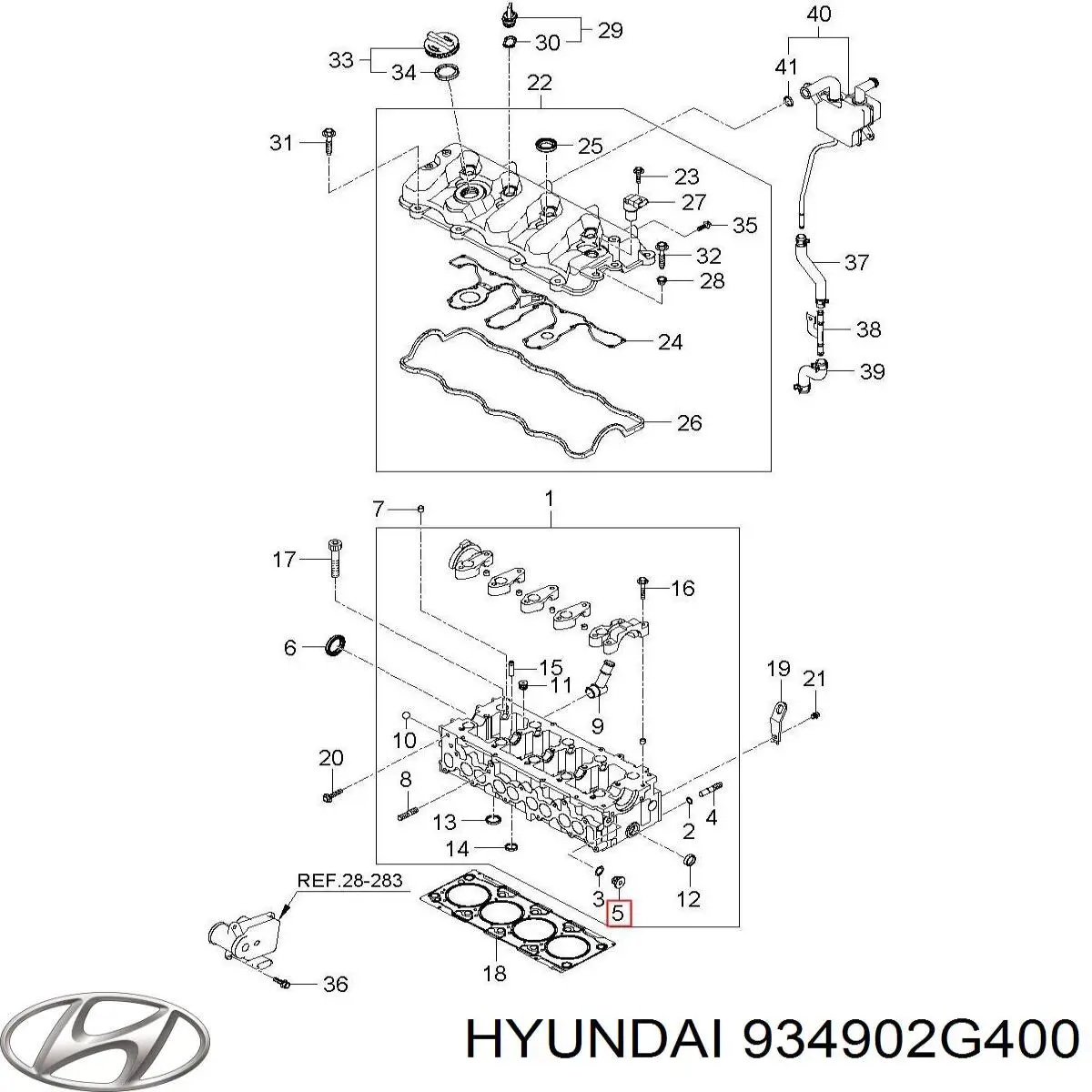 934902G400 Hyundai/Kia кільце airbag контактне