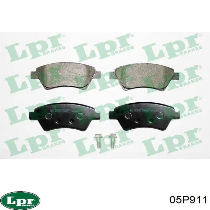 05P911 LPR передні тормозні колодки - купити онлайн в Україні