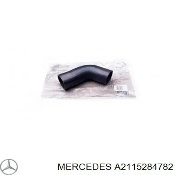 A2115284782 Mercedes шланг/патрубок интеркуллера, верхній лівий