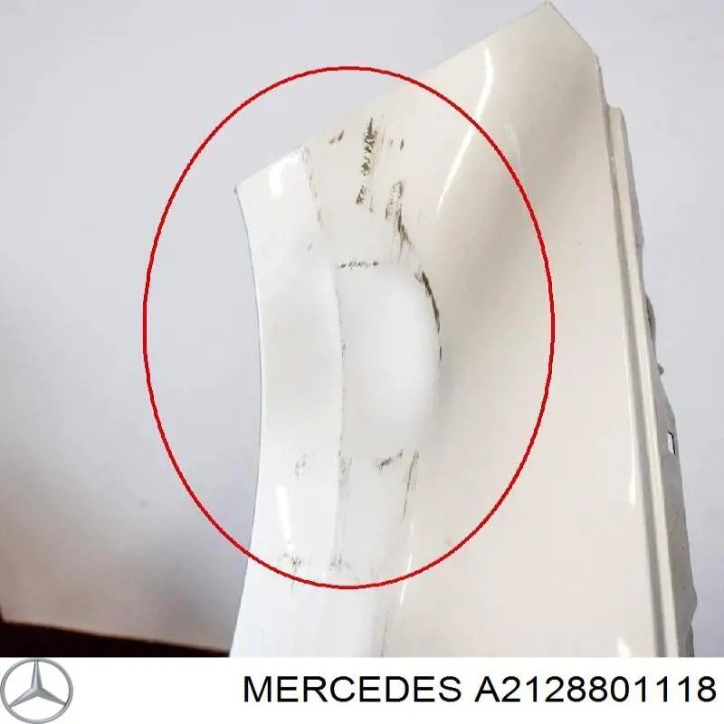 A2128801118 Mercedes крило переднє ліве - купити онлайн в Україні