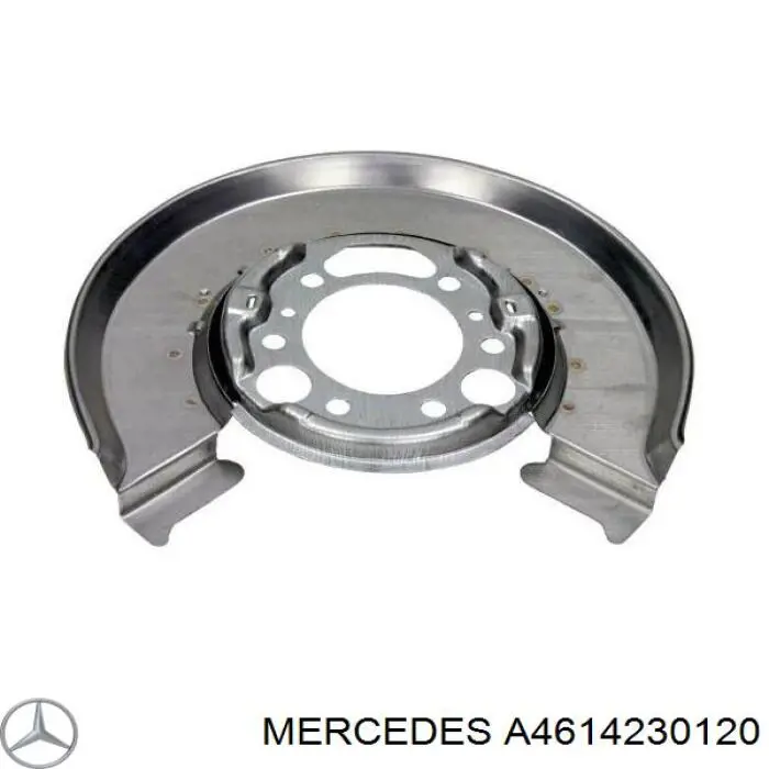 A4614230120 Mercedes захист гальмівного диска заднього, лівого - купити ...