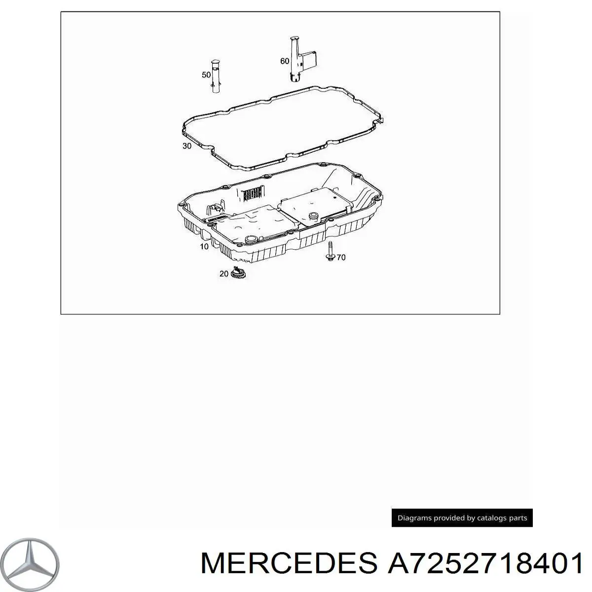 A7252718401 Mercedes автозапчастина - купити онлайн в Україні