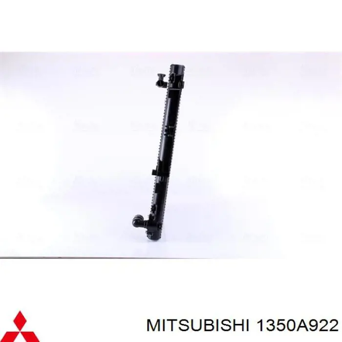 1350A922 Mitsubishi радіатор охолодження двигуна