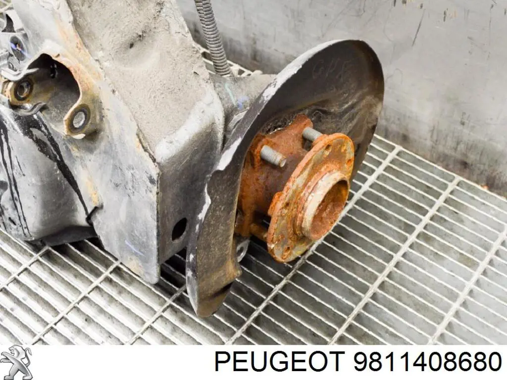 9811408680 Peugeot/Citroen захист гальмівного диска заднього, правого ...