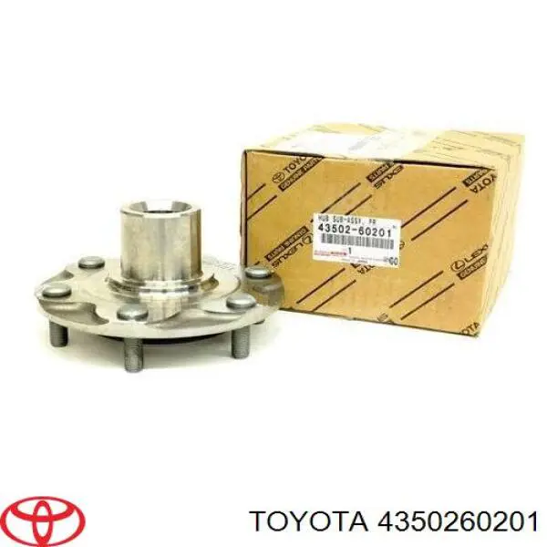 4350260201 Toyota підшипник в зборі з маточиною передній