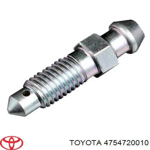 Купить штуцер прокачування супорта гальмівного, заднього на Toyota Corolla