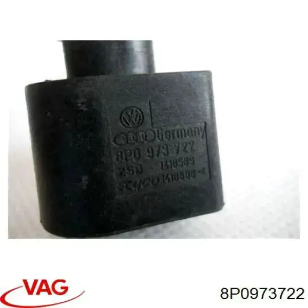 8P0973722 VAG роз'єм (фішка протитуманної фари) - купити онлайн в Україні