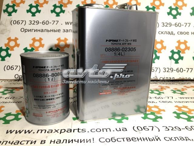 0888680807 Toyota масло трансмісійне синтетическое ATF WS, 1л