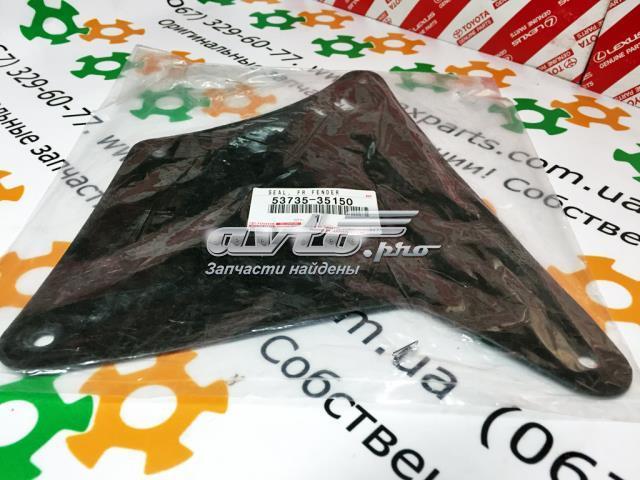 5373535150 Toyota ущільнювач крила (Переднего, Правый, Передний)