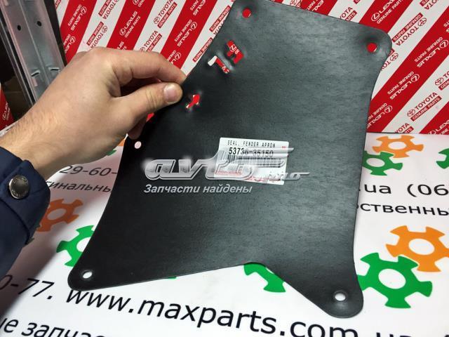 5373635150 Toyota ущільнювач арки крила (Левый, Передний)