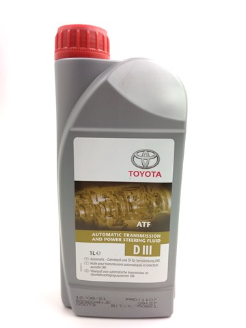 0888680506 Toyota масло трансмісійне для коробки передач Dexron III, 1л