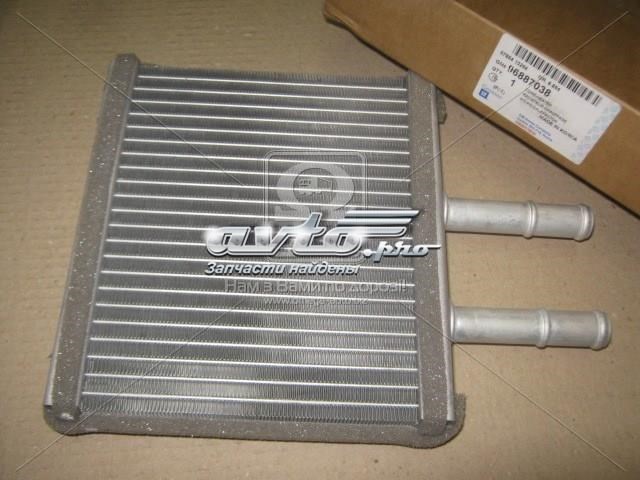 96887038 General Motors радіатор пічки (обігрівача)