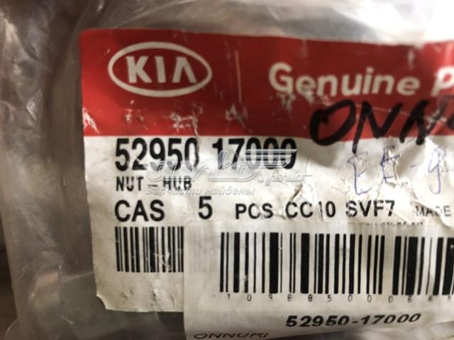 5295017000 Hyundai/Kia гайка колеса (Стальной диск)