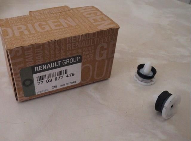 7703077476 Renault (RVI) пістон (кліп кріплення обшивки дверей)