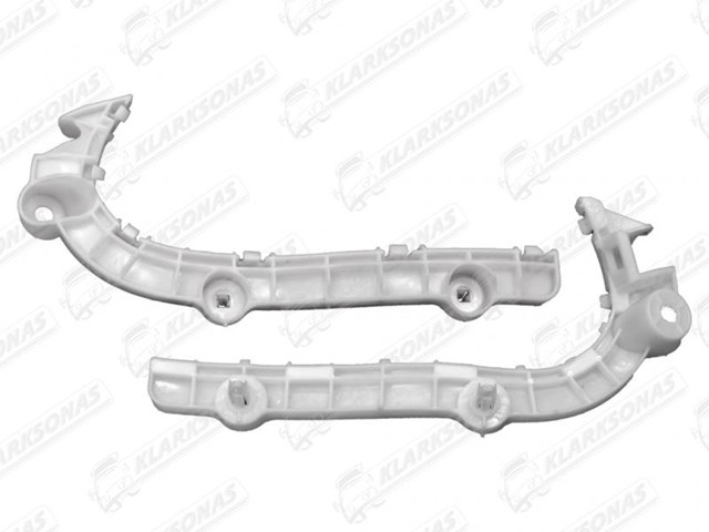 6400A587 Mitsubishi кронштейн бампера переднього, зовнішній лівий