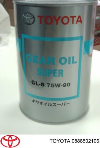 0888502106 Toyota масло коробки передач синтетическое Gear Oil Super