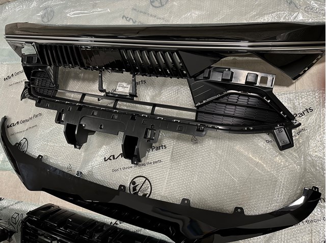 86515CV010 Hyundai/Kia бампер передній, нижня частина - купити онлайн в ...