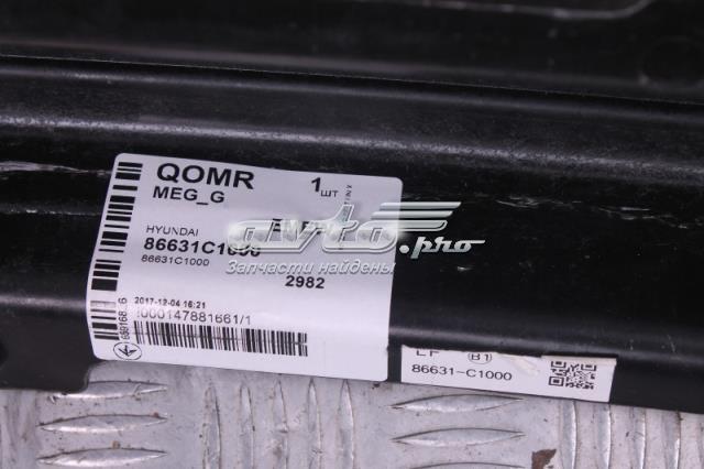 86631C1000 Hyundai/Kia підсилювач бампера заднього