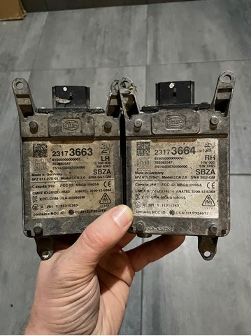 23173663 General Motors датчик слепых зон лев buick encore 13-