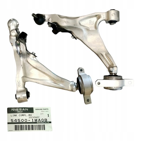 545001MA0B Nissan/Infiniti важіль передньої підвіски нижній, правий ...