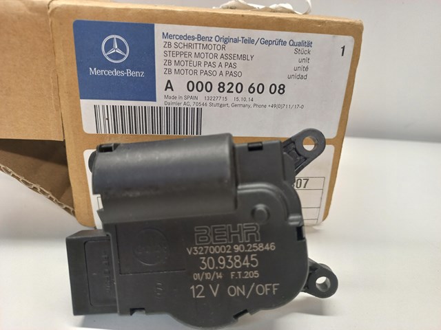 A0008206008 Mercedes двигун заслінки рециркуляції повітря - купити ...