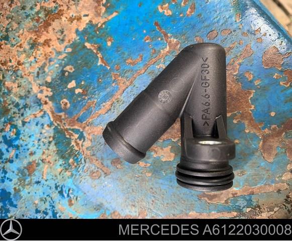 A6122030008 Mercedes фланець системи охолодження (трійник)